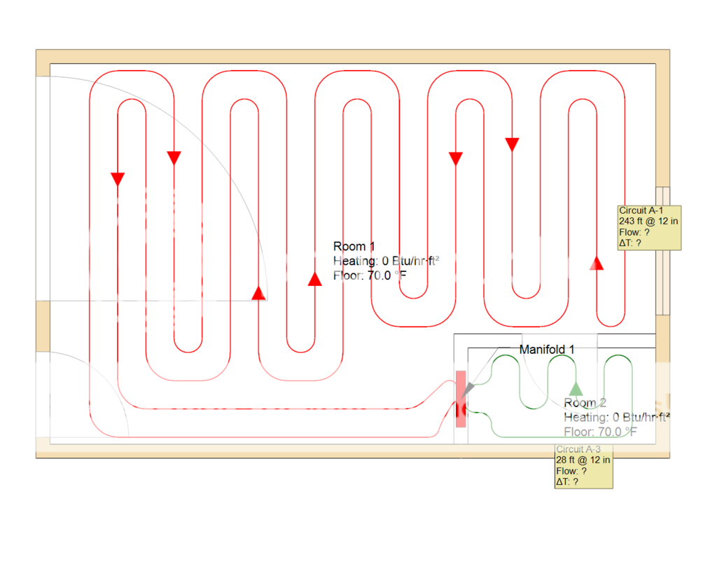 Hydronic floor loop layout | DIY Home Improvement Forum