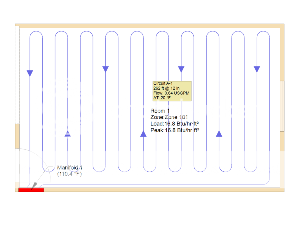 Hydronic floor loop layout | DIY Home Improvement Forum