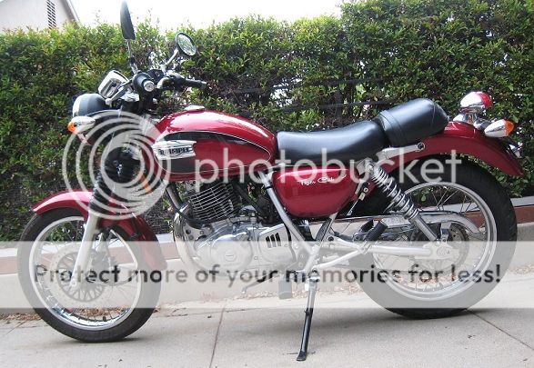 New Triumph 250 Tiger Cub