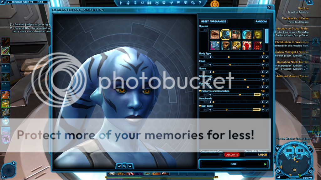 All eyes orange in character customization - Bug Reports - SWTOR | Forums